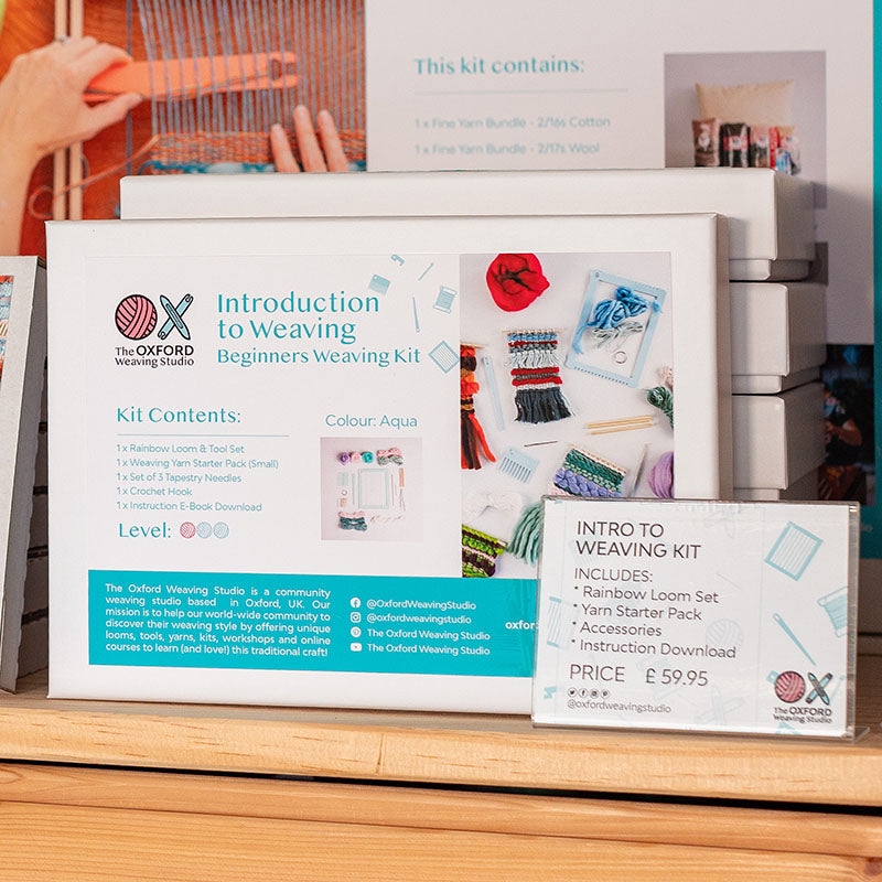 Introduction to Weaving Kit (Rainbow Collection) – The Oxford Weaving ...