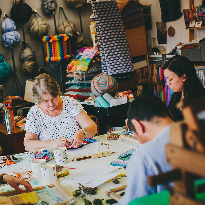 The Oxford Weaving Studio: Weaving Workshops, looms, tools and yarn