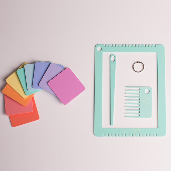 Rainbow Weaving Frame Loom & Tool Set – The Oxford Weaving Studio