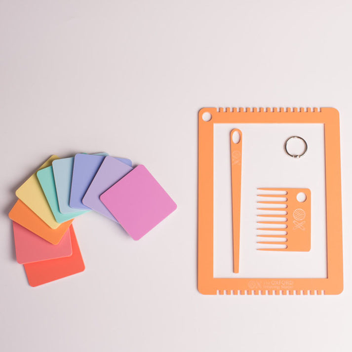 Rainbow Weaving Frame Loom & Tool Set – The Oxford Weaving Studio