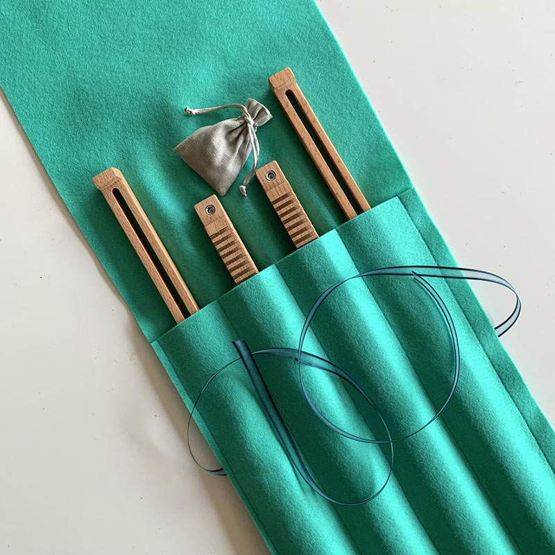 Frame Loom Felt Storage Pouch – The Oxford Weaving Studio